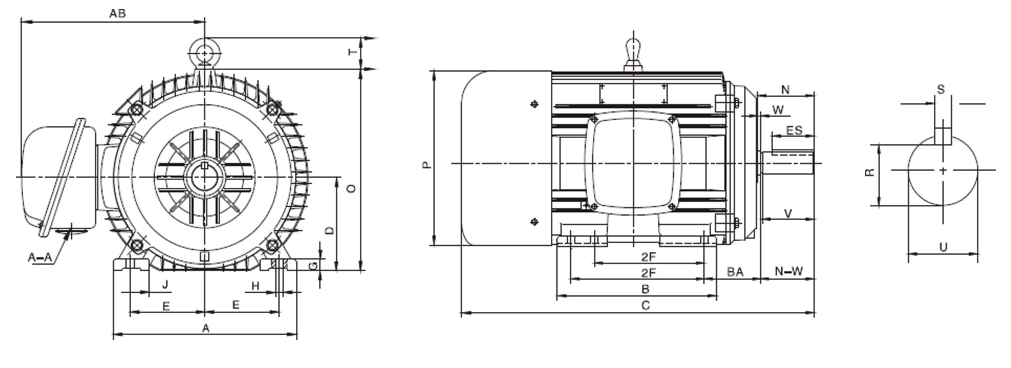 Premium Efficient TEFC Cast Iron Motors - PT. Rekayasa Mekanikal Industri